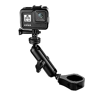 UTV ATV Camera Mount Holder 360°GoPro Roll Bar Mount Accessories Action Cameras Accessory for 1.75"-2" Roll Bar and tube