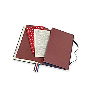 Moleskine Voyageur Notebook, Hard Cover, Medium (4.5" x 7") Ocean Blue, 208 Pages