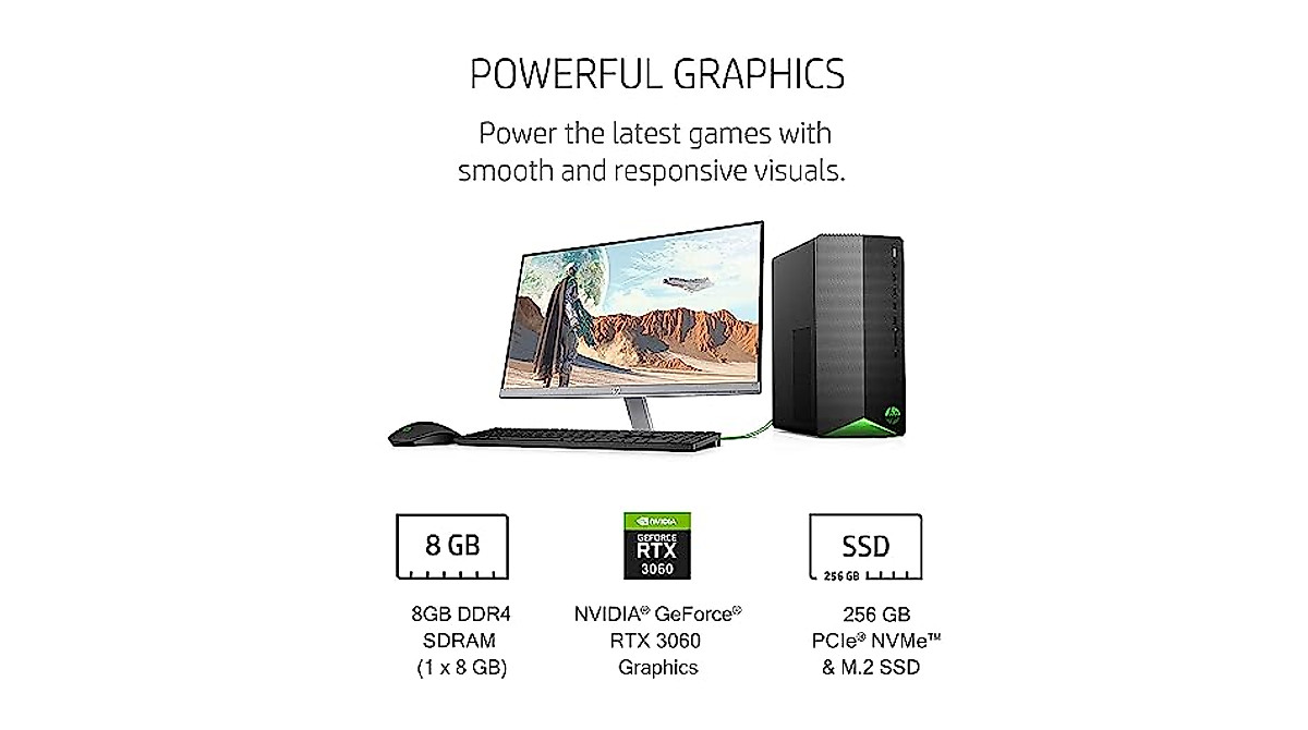 HP Pavilion Gaming Desktop with GTX 1650 and Intel i5 - Power Your Games