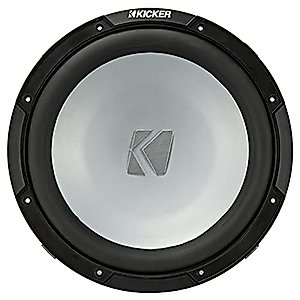 KICKER KM10 10-inch (25cm) Weather-Proof Subwoofer for Enclosures, 2-Ohm