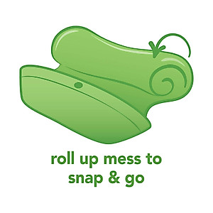 green sprouts Easy-wear Long Sleeve Bib | Waterproof Protection | Flipped Pocket, Soft Material, Easy Clean Smock