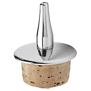 Mixologists Bitters Bottle - Handblown Cocktail Dasher Glass Bottle with Cork Top, 3-ounces (1)