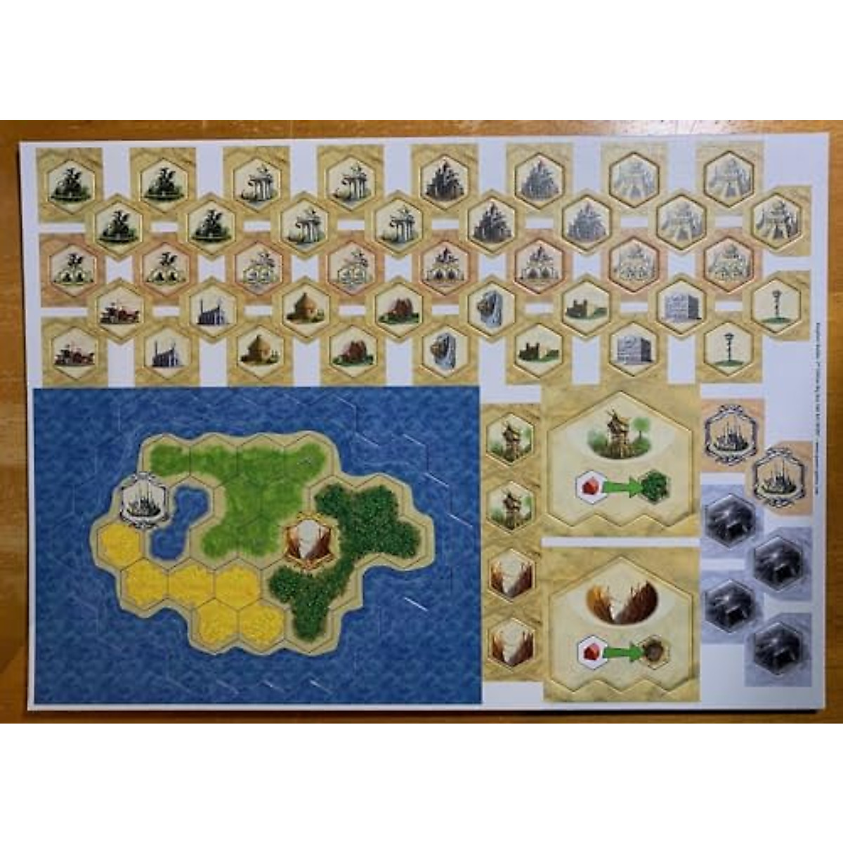 Queen Games Kingdom Builder Big Box 2nd Edition Board Game