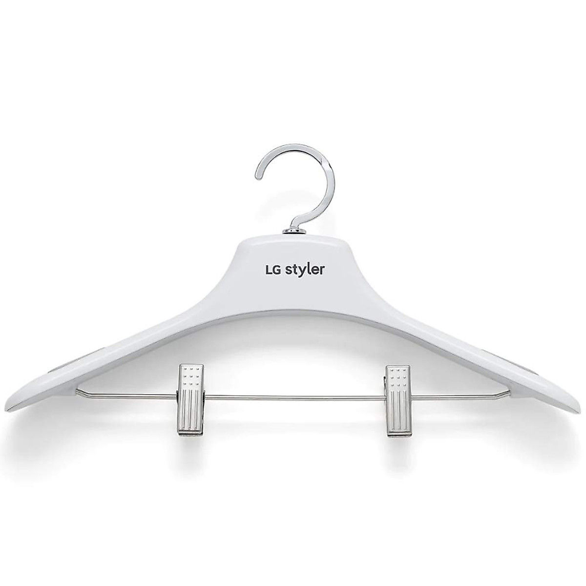 LG Styler Clothes Shirts Suit Hanger Holder with Non-Slip Pad, Stainless Steel Clips and Hooks