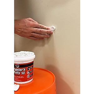 DAP 7079812240 Painters Putty Hp Raw Building Material, 1/2 Pint, White, 96 Fl Oz