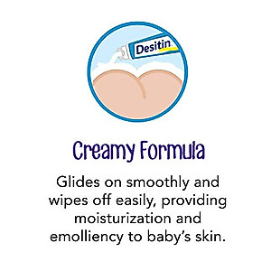 Desitin Daily Defense Baby Diaper Rash Cream with Zinc Oxide to Treat, Relieve & Prevent diaper rash, Hypoallergenic, Dye-, Phthalate- & Paraben-Free, 4 oz