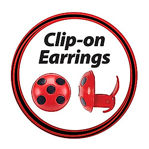 Miraculous girls female Ladybug Dress Up Set with Yoyo, Color Change Akuma, Tikki kwami, mask and Earrings by Playmates Toys