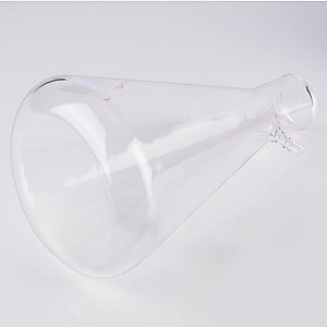 StonyLab Borosilicate Glass Filtering Flask, Bolt Neck with Tubulation (2 Pack) (2000ml)