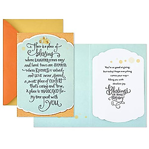 Hallmark DaySpring Religious Birthday Card (Blessings On Your Birthday)
