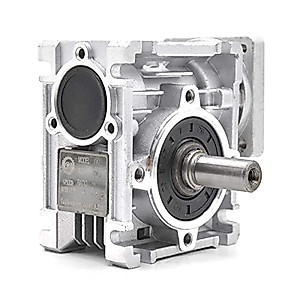 Worm Gear Gearbox NMRV-030 Speed Reducer Ratio 10 :1 for Stepper Motor