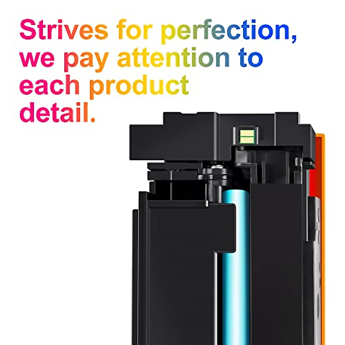 Uniwork Compatible Toner Cartridge Replacement for Canon 046 46H CRG-046 for Color ImageCLASS Laserjet MF733Cdw MF731Cdw MF735Cdw LBP654Cdw Printer Tray (Black, Cyan, Magenta, Yellow)