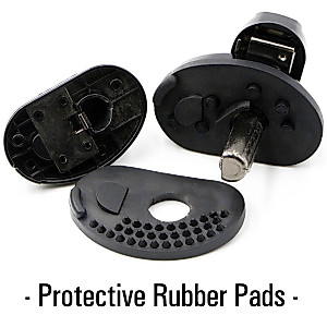 RioRand Trigger Lock 3 Digit Combination Gun Lock Compatible with Pistols Handgun Rifles Bb Gun Shotguns (5PCS)