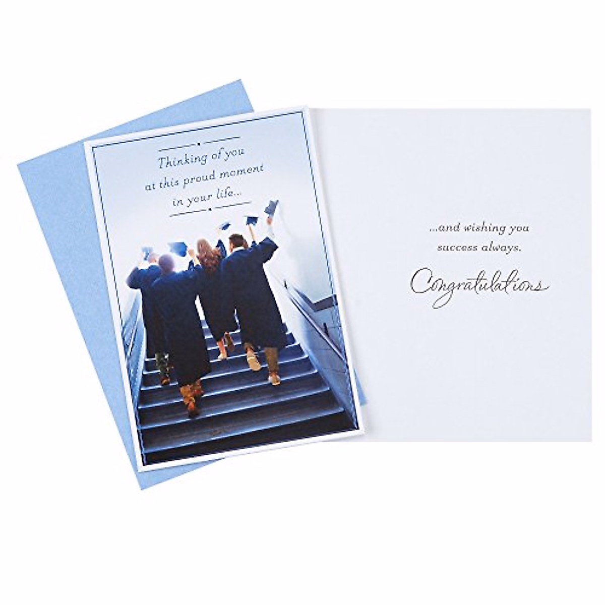 Hallmark Graduation Cards Assortment, Wishing You Success (6 Cards with Envelopes)