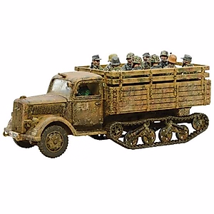 Bolt Action Opel Blitz/Maultier Truck 1:56 WWII Military Wargaming Plastic Model Kit