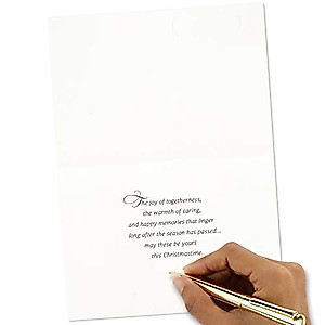 Hallmark Thomas Kinkade Boxed Christmas Cards Assortment, Snowy Scenes (3 Designs, 24 Christmas Cards with Envelopes)