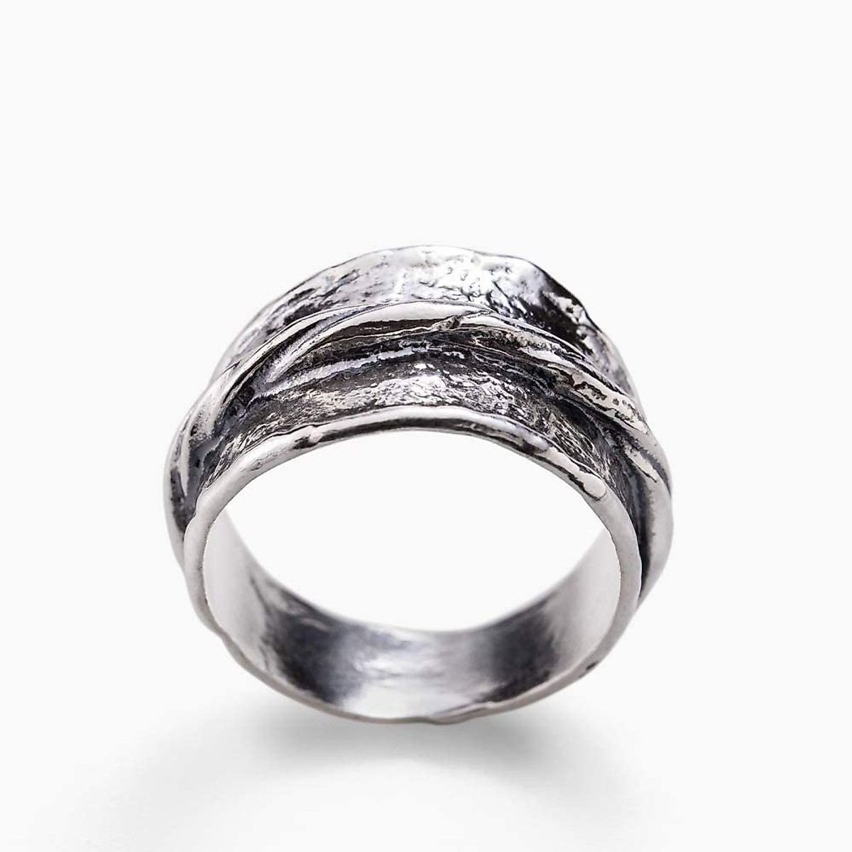 Joolala Sterling Silver Women’s Ring – 925 Silver Rings for Women – Elegant and Stylish Design – Various Models – Gorgeous Oxidized Finish – Ideal Promise Ring, Anniversary (7)