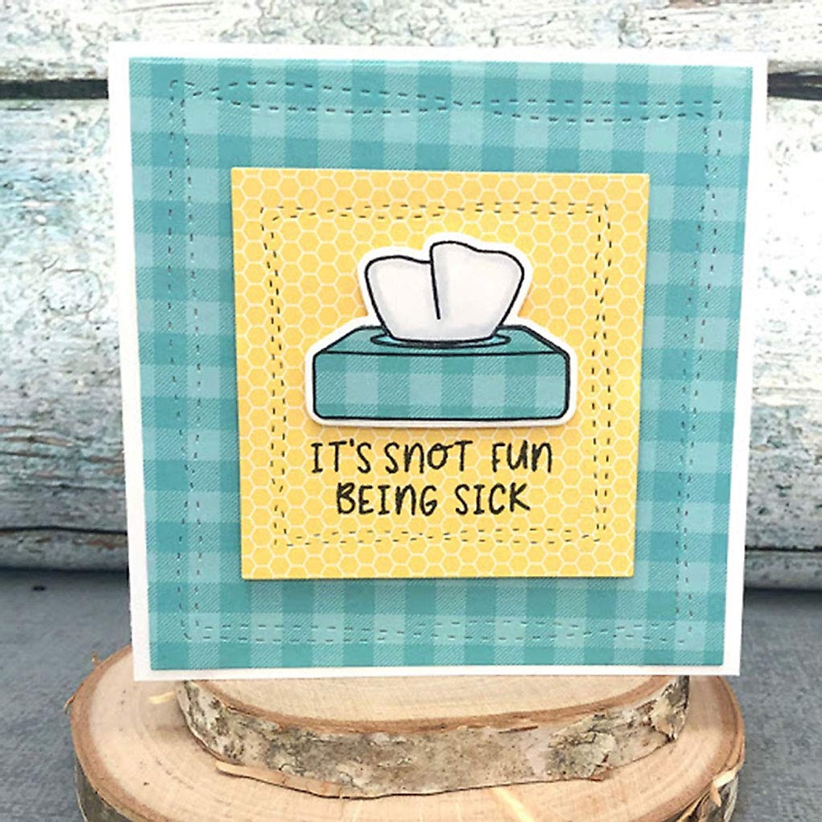 Sick Silicone Clear Stamp and Die Sets for Card Making, DIY Embossing Photo Album Decorative Craft