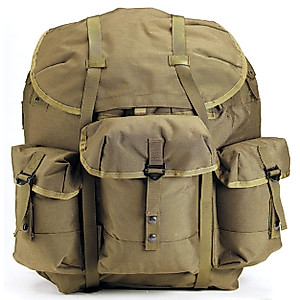 Rothco Enhanced Nylon Large Alice Pack W/Frame, Olive Drab Size