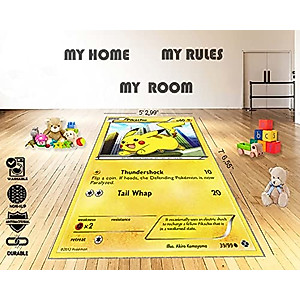 Anime, Anime Room Decor, Anime Rugs, Room Decor, Japan Anime, Game Room Mat, Cool Carpet, Dooormat, Children Bedroom Home Decor Rugs e119 (1.6x1.9 feet-50x60cm)