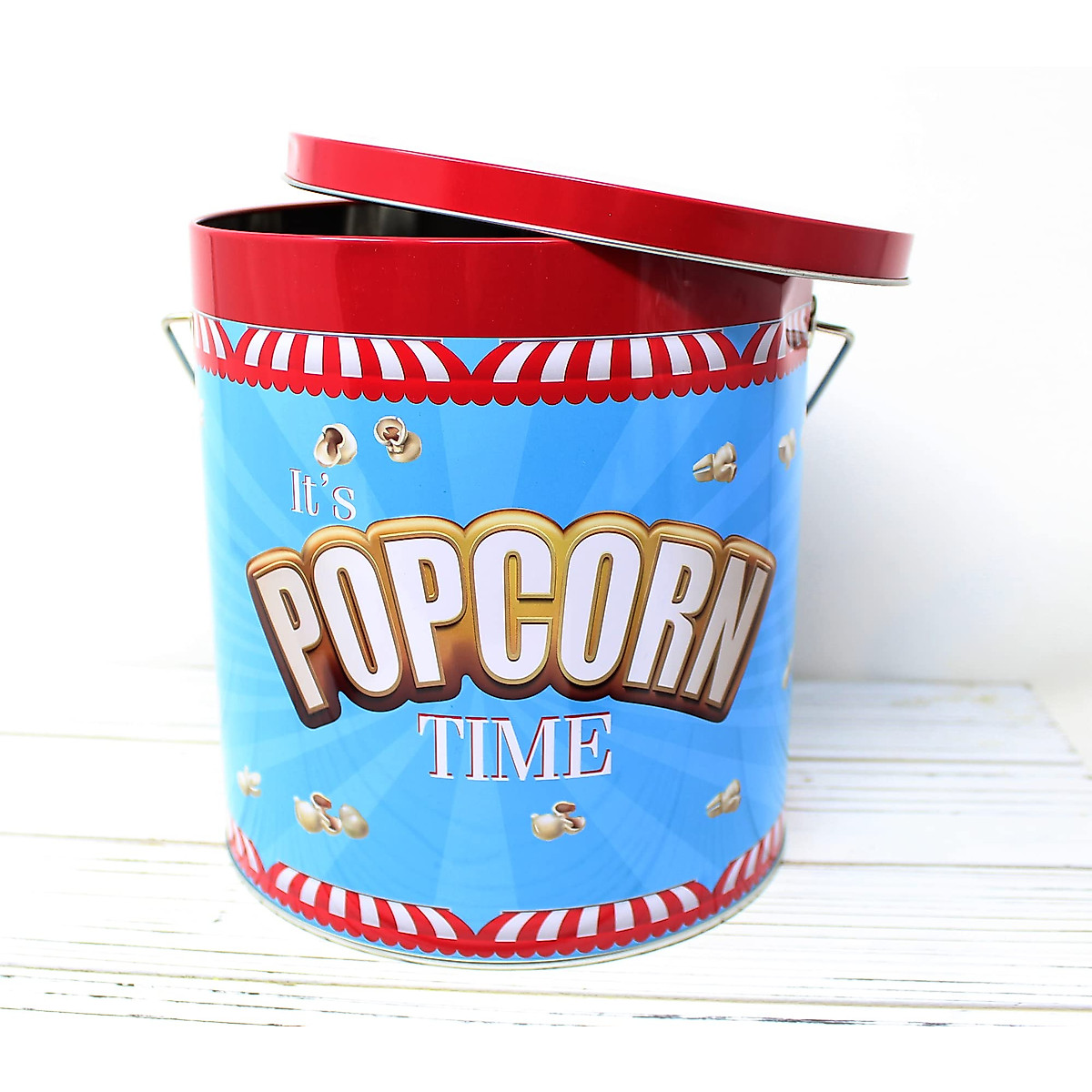 Ultimate Movie Night Gift Basket Snacks, Full-Size candy variety POPCORN LOVER box for Kids and teens, College Students, recovery gift, Family or birthday Gift w/Candy