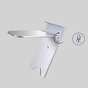 MOHALIKO Cell Phone Stand, Adjustable Cell Phone Stand, Foldable Adjustable Metal Lazy Home Office Phone Holder Desktop Stand Bracket Compatible Most of Smartphones Black