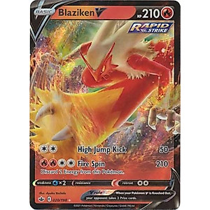 Blaziken V - 020/198 - Ultra Rare - Sword & Shield - Chilling Reign
