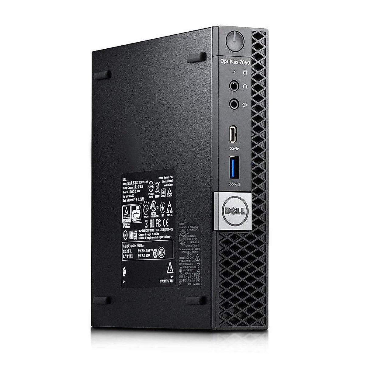 Dell Optiplex 7050 Micro Form Factor Desktop, Intel i5 7500T 2.7Ghz, 8GB DDR4, 512GB NVMe M.2 SSD, Wi-Fi, HDMI, Windows 10 (Renewed)