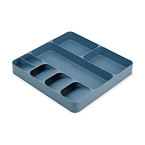 Joseph Joseph DrawerStore Kitchen Drawer Organizer Tray for Cutlery Utensils and Gadgets, One-size, Blue
