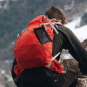 pack all Water-Resistant Material Zipper Pouch, Mesh Zipper Bags for Storage, Travel, Office (Black, Small)