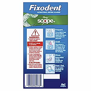 Fixodent 3 Minute Daily Cleanser Tablets Plus Scope - 90 ct