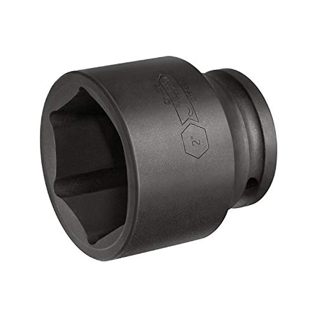 Jetech 3/4 Inch Drive 2 Inch Standard Impact Socket, Made with Chrome Molybdenum Alloy Steel, Heat Treated, 6-Point Design, SAE