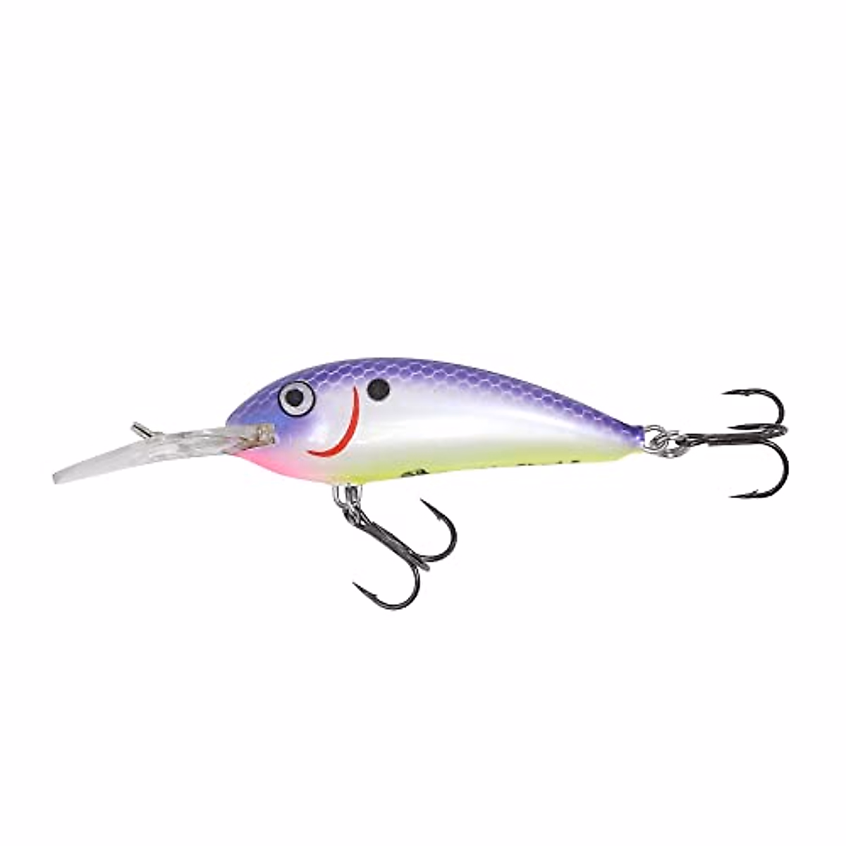 Northland Fishing Tackle Rumble Shad Medium Diving Balsa Crankbait - Freshwater Lures for Bass, Crappie, Walleye, Trout and Many More (Purple Pearl, 2.75", 1/2 Oz)