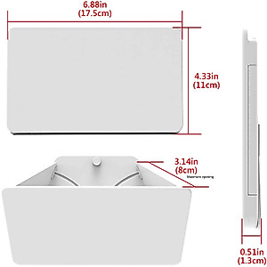 Holder Wall Mount Damage-Free (2 Pack),can be folded，Compatible with Game Controller，Headphone, Mobile Phone, Remote Controller, for Kitchen, Living Room, Bathroom, Bedside, Office