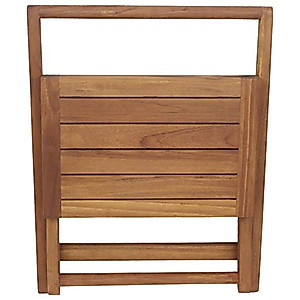 AquaTeak Spa Mantis Folding Teak Chair