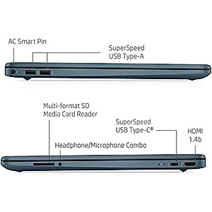 HP Pavilion 15.6" FHD Laptop, AMD Ryzen 5 5500U (Beats i7-11370H), Thin & Portable, Micro-Edge & Anti-Glare Screen, Long Battery Life, Windows 11 (16GB RAM | 1TB PCIe SSD)