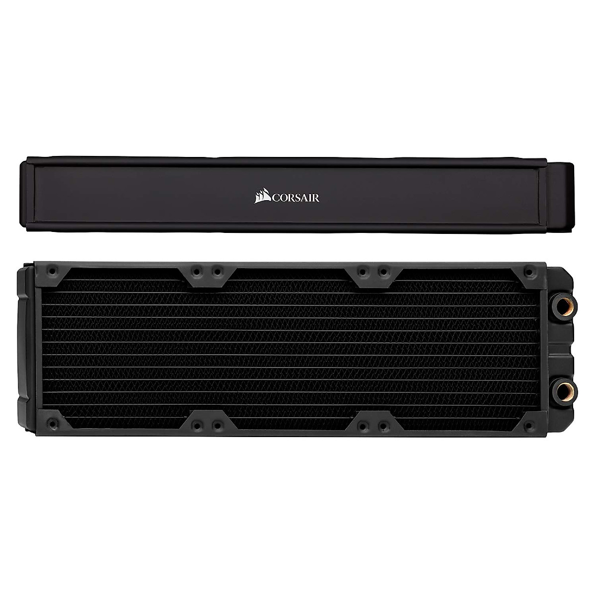 CORSAIR Hydro X Series XR7 360mm Water Cooling Radiator - Triple 120mm Fan Mounts - Premium Copper Construction - Easy Installation - Black