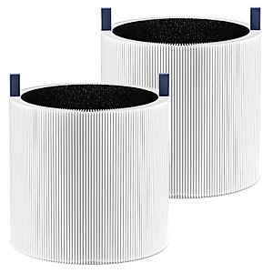 2 Pack Mini Max Air Filter Replacement, Filter Compatible with BLUEAIR Blue Pure Mini Max Air Purifier, True HEPA H13 Filter +Activated Filter