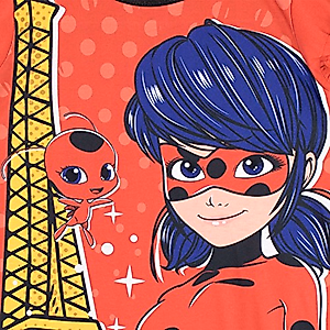 Miraculous Ladybug Girls' Lady Bug Nightdress Size 12 Red