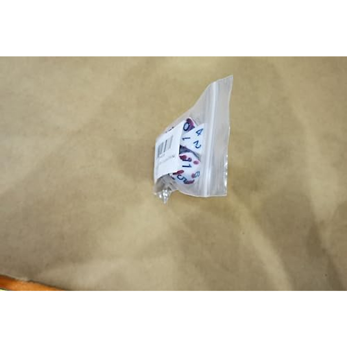 FLASHOWL Vampire Dice Blood Dice D&D Dice Set with Irregular Spray Fuchsia Dots Blood Splatter Polyhedral Role Playing Gaming Dice D20 Dice Dungeons and Dragons Dice 7 Set