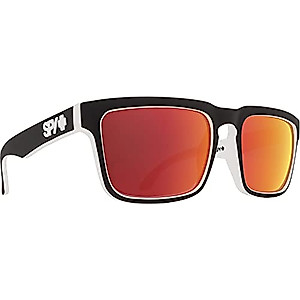 SPY Helm Whitewall - HD Plus Gray Green with Red Spectra Mirror