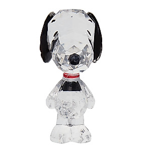 Enesco Facets Peanuts Snoopy The Dog Figurine, 3.25 Inch, Multicolor