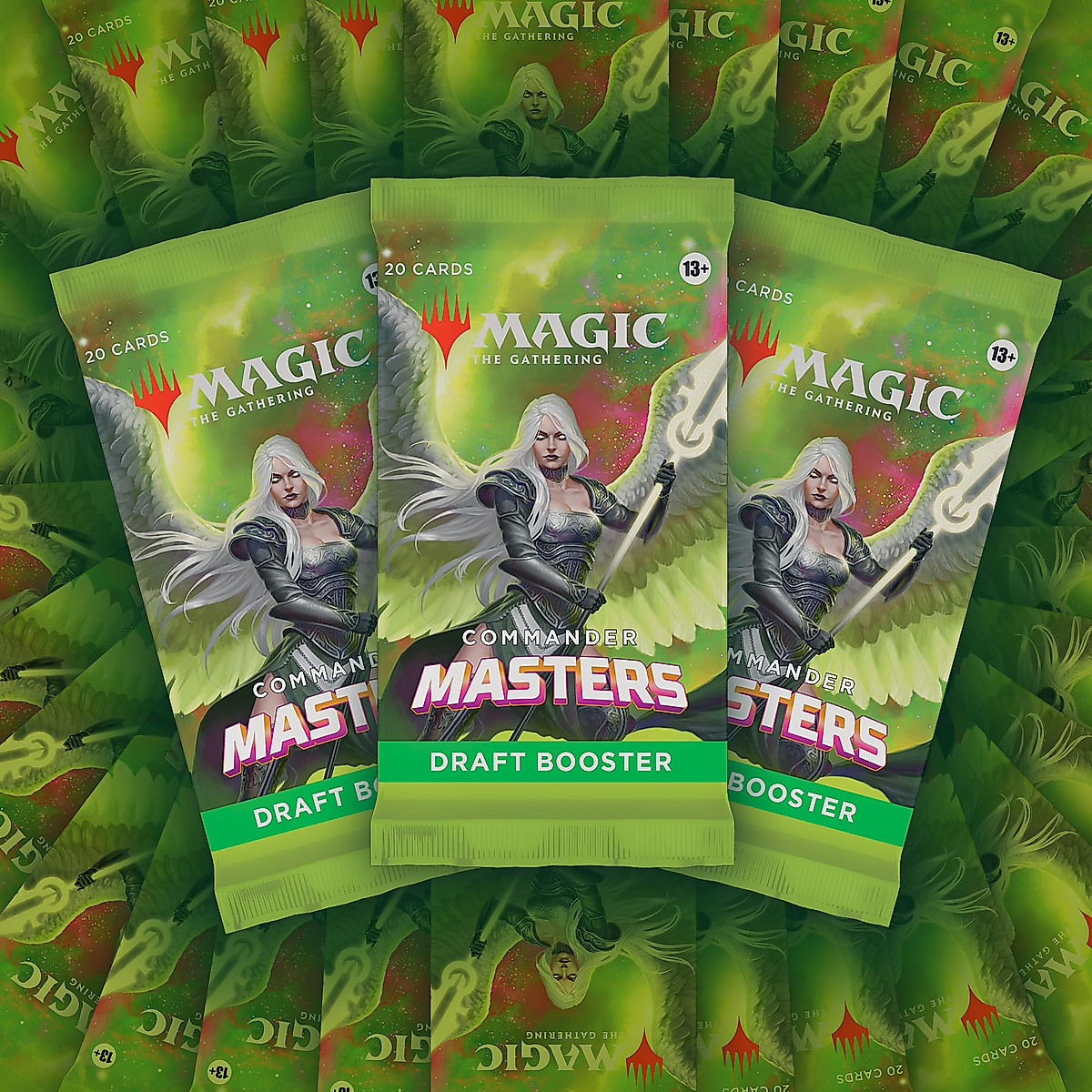 Magic: The Gathering Commander Masters Draft Booster Box - 24 Packs (480 Cards)