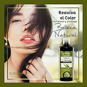 Florigan Natural Herbal Black Color Protection Shampoo Nogal y Organo 500ml