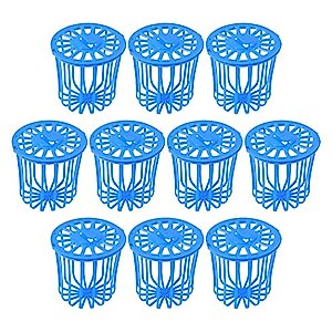 GANAZONO Parakeet Toys Small Bird Toys Bird Feeder Cage Fruit Vegetable Holder Hanging Basket Container Foraging Toys 10Pcs for Pet Bird Parrot Budgie Lovebird Bird Cage Food Holder Parrot Toys