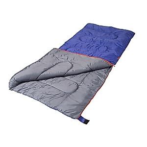 Stansport Explorer 4 Lb.-33 in X 75 in Rectangular Sleeping Bag , Blue