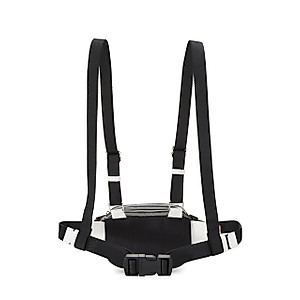 Burberry, Pre-Loved Black & White Nylon Cannon Belt Bag, Multi