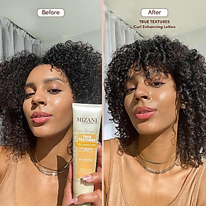 MIZANI True Textures Curl Defining Lotion - Moisturizes and Smooths Hair For Soft and Crunch Free Curls With Coconut Oil, For Texture Types 5-3