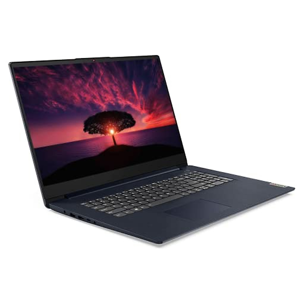 New Lenovo IdeaPad 3 Business Laptop, 17.3" HD Display, AMD Ryzen 5 5500U, Windows 11 Pro, 12GB RAM, 512GB SSD, Fingerprint, 32GB Durlyfish USB Card