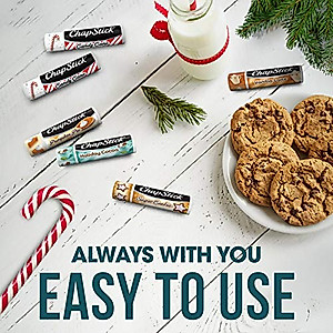 ChapStick Holiday Flavored Lip Balm Gift Set Bundle, Holiday Storybook and Snowman Pillow Gift Packs, Lip Moisturizer and Christmas Stocking Stuffer - 12 Total Tubes