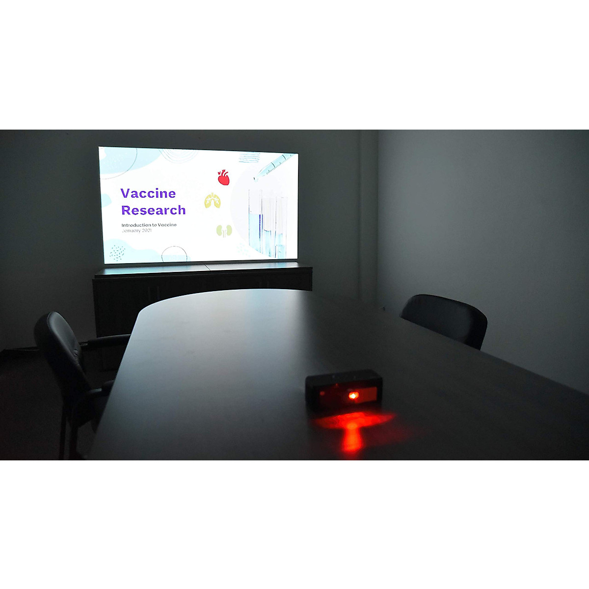 AAXA BP1 Speaker Projector – Bluetooth 5.0, Battery Power Bank, Up to 6 Hour Projection or 24 Hours Playtime, USB C Mirroring, Onboard Media Player, HDMI, DLP Portable Mini LED Projector (Renewed)